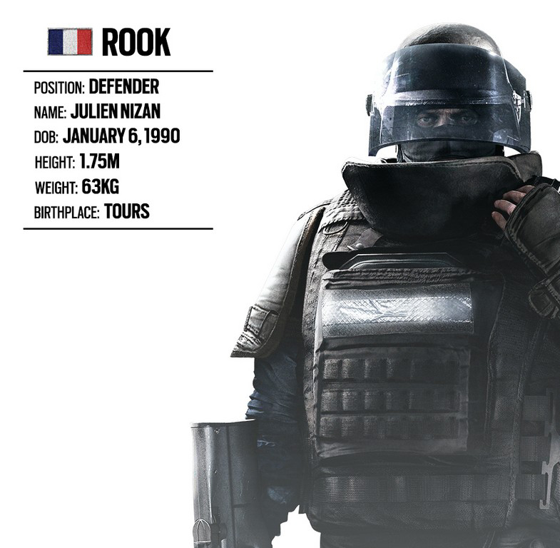 OPERATOR SPOTLIGHT #12: ROOK (FRENCH UNIT) | Rainbow Six® Siege Game ...